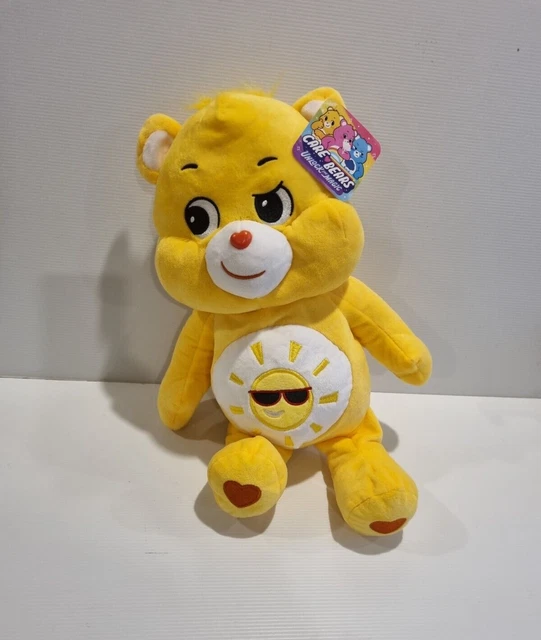 CARE BEARS UNLOCK The Magic Yellow Funshine Bear32cm Soft Plush Toy ...