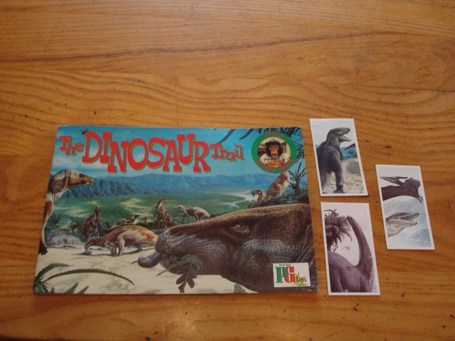 NEW AND UNUSED Pg Tips 'The Dinosaur Trail' Tea Card Book With 3 Cards ...