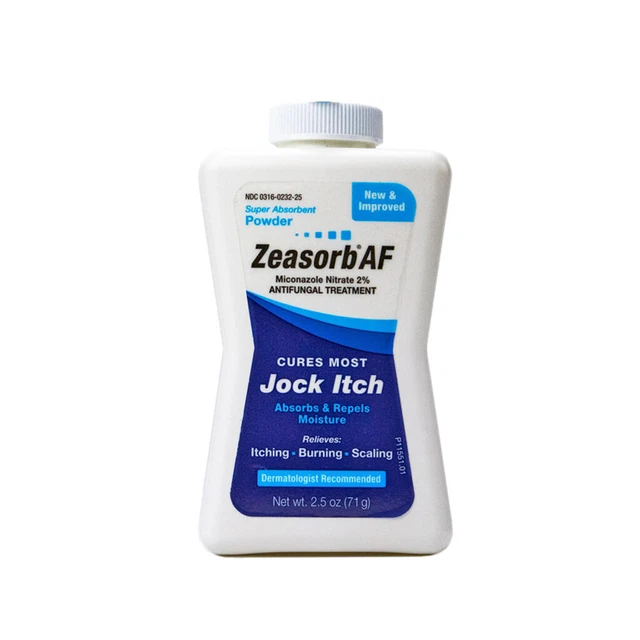 ZEASORB AF TRAITEMENT antifongique nitrate de miconazole 2 % Jock Itch ...