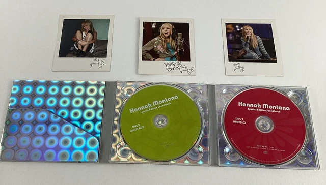 DISNEY HANNAH MONTANA 2 Disc Special Edition Sooundtrack CD DVD Pics ...