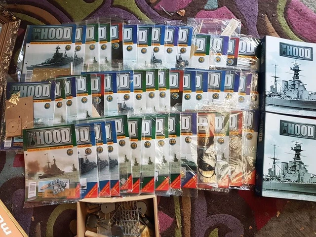 HACHETTE THE HOOD World War II Battle Cruiser SPARE ISSUES SEALED X45 ...