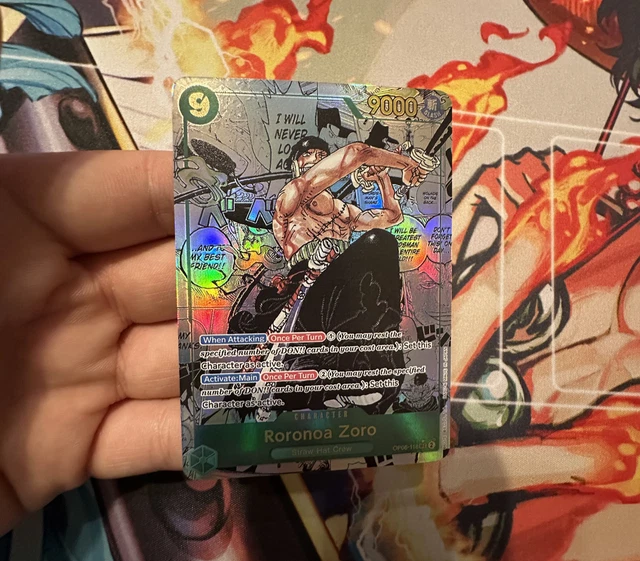 ONE PIECE CARD Game - Roronoa Zoro OP06-118 Manga [ Custom Proxy ] EUR ...