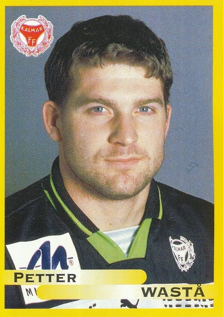 117 PETTER WASTA # Rookie Sweden Kalmar.ff Sticker Fotboll Allsvenskan ...