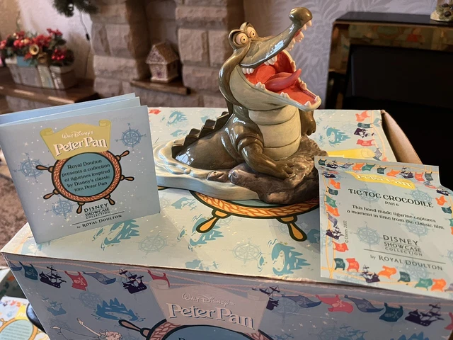 ROYAL DOULTON DISNEY Showcase Peter Pan Tic Toc Crocodile Pan6 New In ...