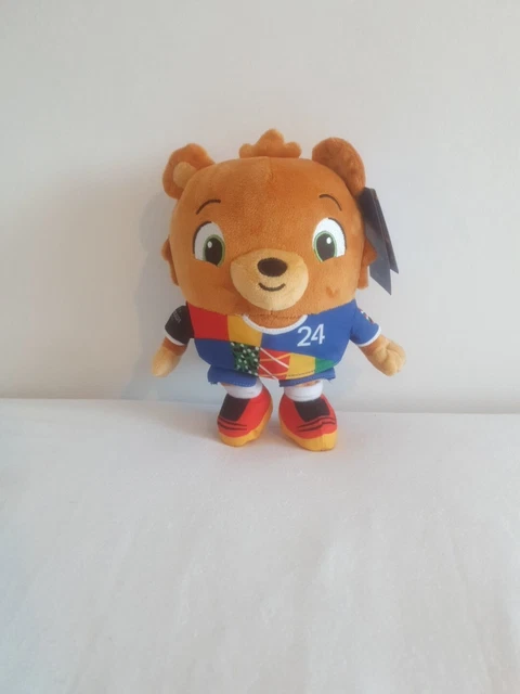 UEFA EURO 2024 Football Mascot Albart Teddy Plush Soft Toy Offical ...