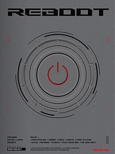 TREASURE REBOOT 2ND Full Album PHOTO BOOK Ver.2/CD+Foto Buch+14 Karte ...