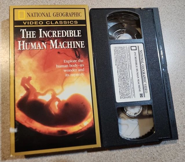 NATIONAL GEOGRAPHIC ~ INCREDIBLE HUMAN MACHINE - VHS Video Classics ...
