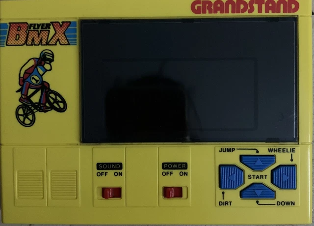 RARE GRANDSTAND BMX Handheld console from the 1980s £285.00 - PicClick UK