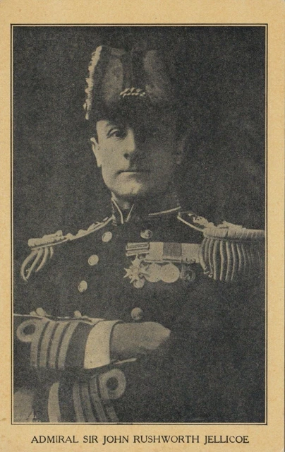 ROYAL NAVY ADMIRAL Sir John Jellicoe Commander of the Grand Fleet WW1 ...