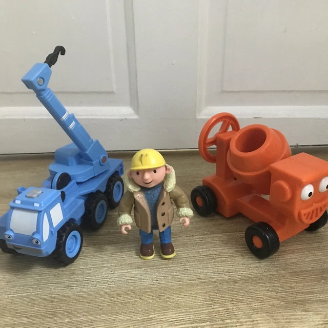 BOB THE BUILDER Figure + Lofty & Dizzy Vehicles Childrens TV CBeebies £ ...
