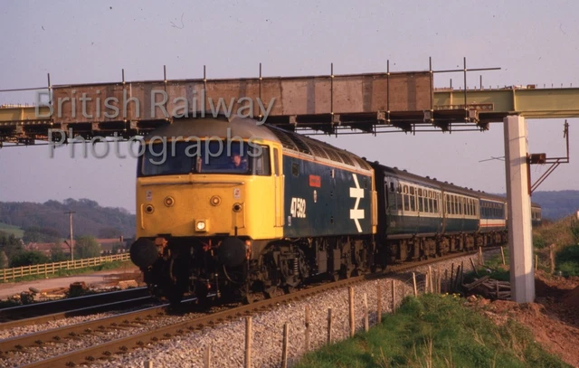 35MM SLIDE BR British Railways Diesel Loco 47592 Class 47 at Ford 1988 £4.99 - PicClick UK