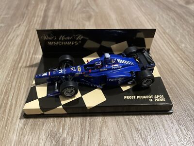 MINICHAMPS F1 PROST PEUGEOT AP01 O. PANIS "TOWER WING" 1998 1/43 Model ...