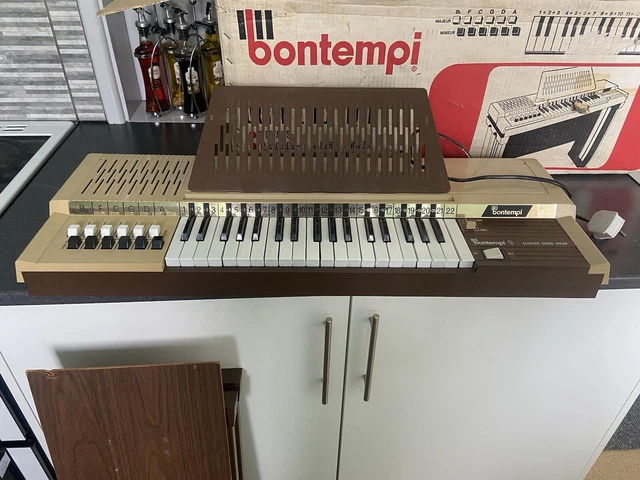 ELECTRIC CHORD ORGAN B9 Bontempi Vintage £15.00 - PicClick UK