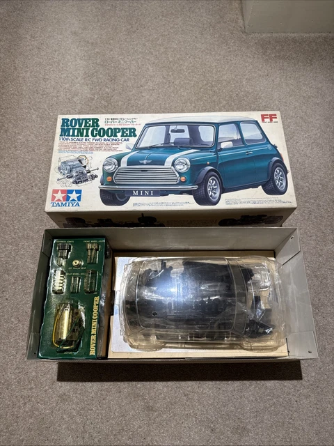 TAMIYA M01 ROVER Mini Cooper KIT 1/10th Scale R/C FWD Racing Car 58149 ...