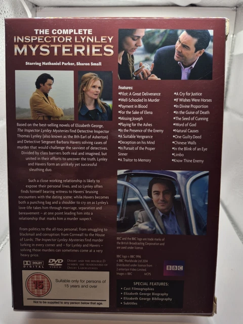 INSPECTOR LYNLEY MYSTERIES - The Complete Collection Series 1-6 £35.02 ...