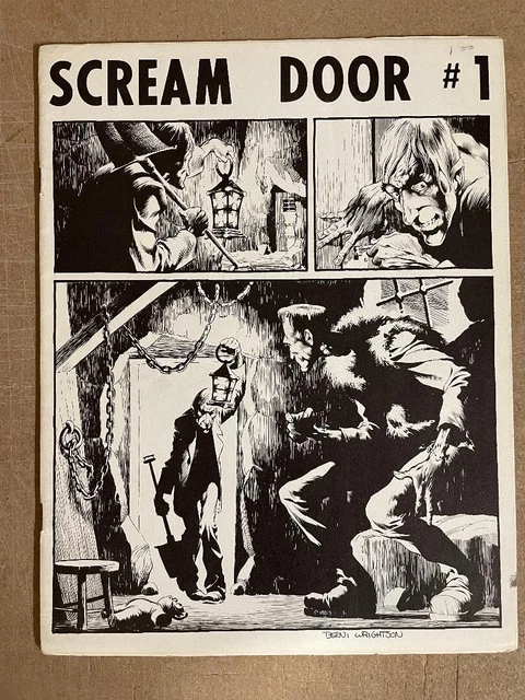 SCREAM DOOR 1 fanzine Wrightson Kaluta 1971 EUR 40,00 - PicClick FR