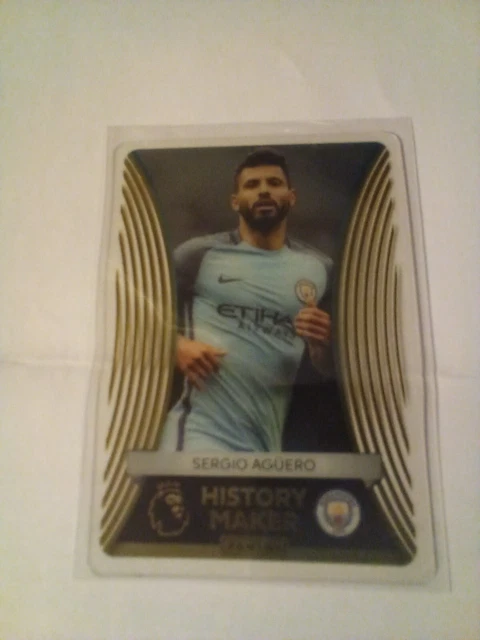 PANINI ADRENALYN XL Premier League 2025 Sergio Aguero History Maker £3. ...
