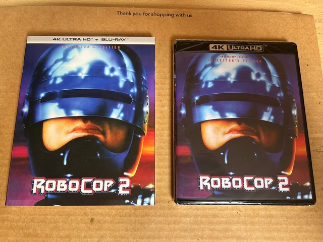 ROBOCOP 2 - Scream Factory Collector's Ed 4K UHD Blu Ray NEW & SEALED + Slipcase EUR 64,77 ...