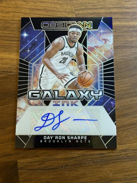DAY'RON SHARPE 2023-24 Obsidiana Galaxy Autografo Autografo #72/149 ...