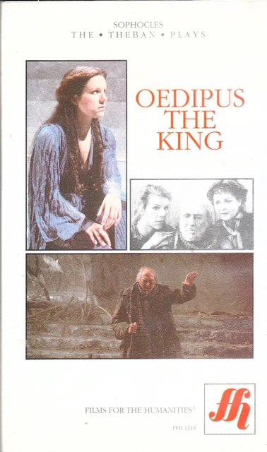 OEDIPUS THE KING VHS Sophocles Theban Plays 1991 BBC Gielgud Bloom ...