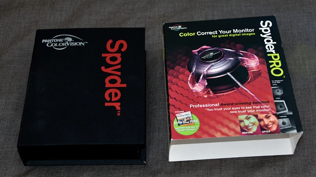 PANTONE COLORVISION SPYDER Pro Spyder Pro Kit Pantone Calibrator ...
