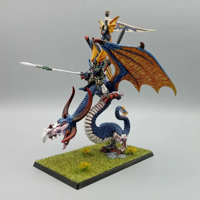 HIGH ELF PRINCE On Dragon - Warhammer Old World Fantasy Games Workshop ...