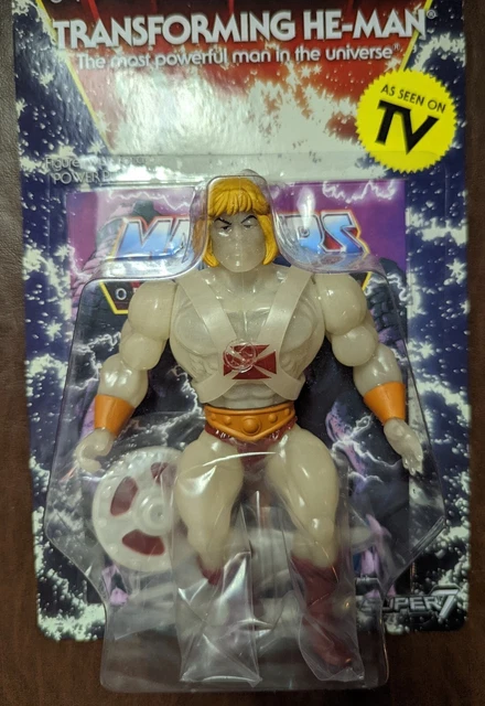 SUPER7 VINTAGE MOTU Masters of The Universe Transforming He-Man 5,5 ...