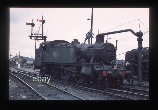 35MM SLIDE - ex GWR 4106 at Gloucester Horton Road c.1963. £1.99 ...