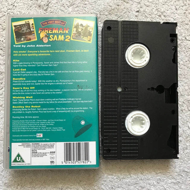 THE VERY Best Of Fireman Sam 2 on VHS Cassette PAL *** £8.99 - PicClick UK