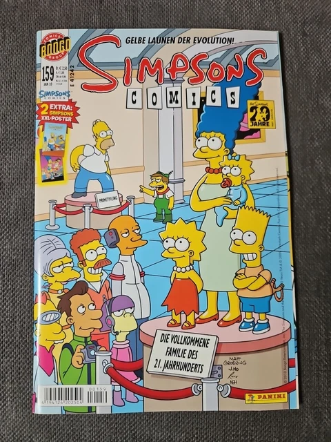 DIE SIMPSONS COMIC Heft Nr.159 Comics Hefte Bart Simpson Horror-Show ...