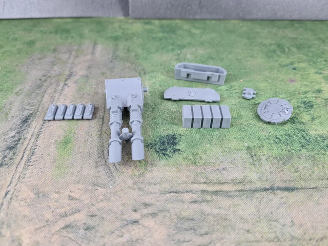 WARHAMMER 40K PREDATOR Tank Twin Lascannon Turret Space Marines Bits £3 ...