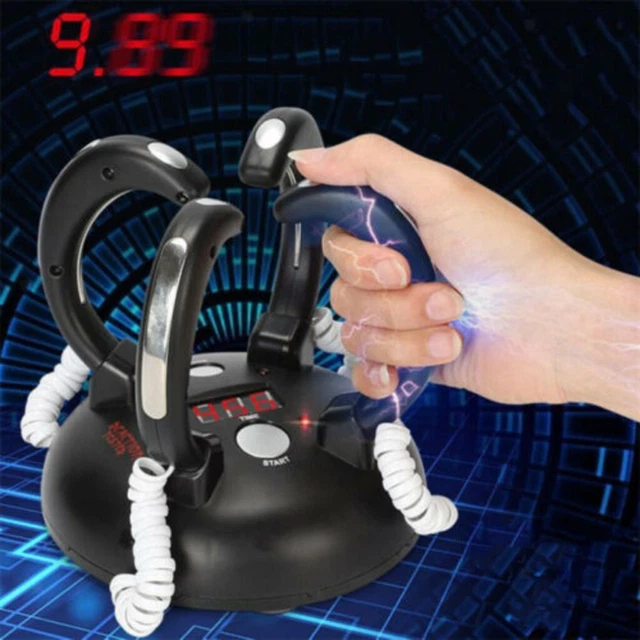 FOUR-HANDED LIGHTNING REACTION Finger Electric Shock Electric Shock ...