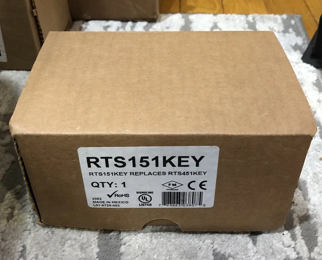 SYSTEM SENSOR RTS151KEY Remote Test and Reset Station - White. New £52. ...