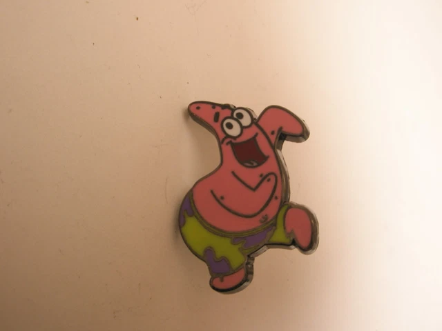 SPONGEBOB PATRICK STAR Character Vintage UNIVERSAL STUDIOS Lapel Pin ...