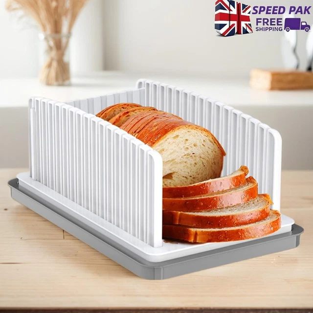 BREAD CUTTING GUIDE with Crumb Tray Multifunctional for DIY Bread ...