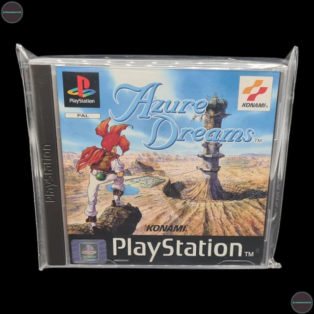 AZURE DREAMS SONY Playstation 1 PS1 PSX Spiel PAL Konami 1997 CIB EUR ...