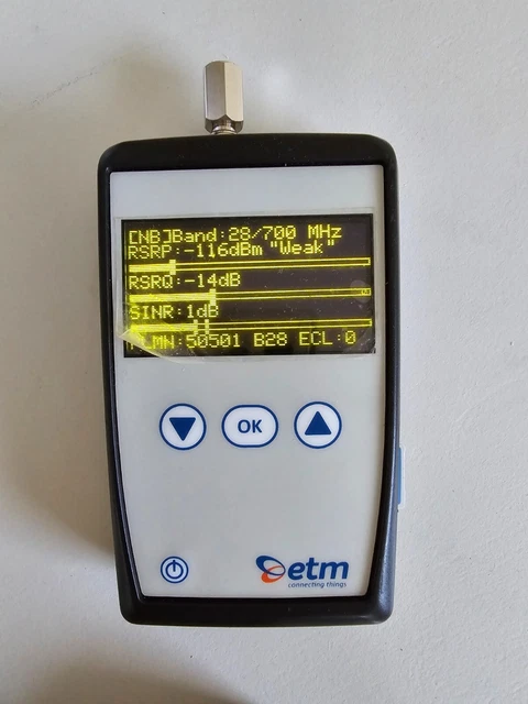 MOBILE CELLULAR SIGNAL strength meter ETM770 M1/NB $450.00 - PicClick AU