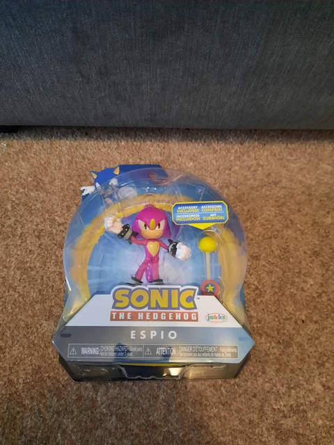 JAKKS PACIFIC SONIC The Hedgehog 4" Espio Articulated Figure with ...