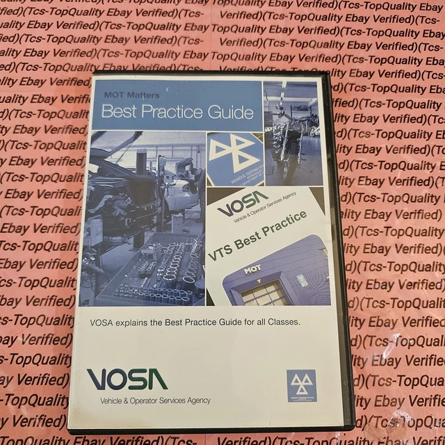 VOSA MOT MATTERS The Best Practice Guid DVD £9.99 - PicClick UK
