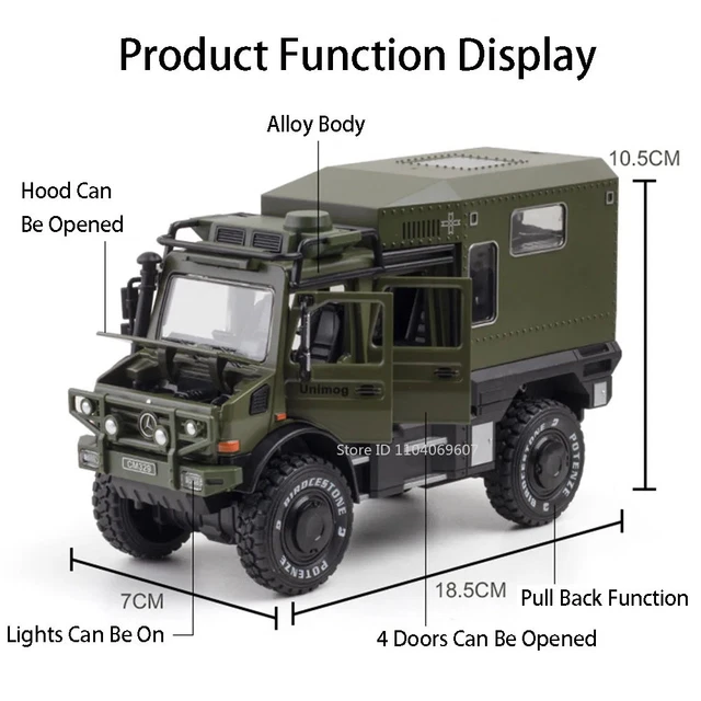 JAKESPECIAL – UNIMOG Off-Road Model for Collectors EUR 64,79 - PicClick FR