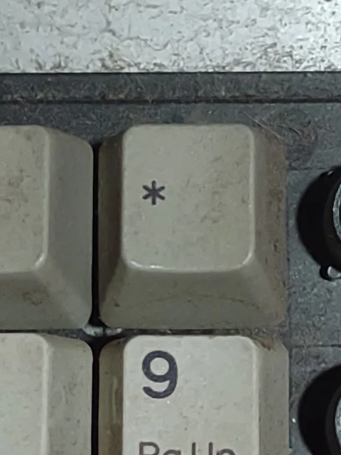 IBM KEYBOARD REPLACEMENT KEY MODEL M (*) Vintage £6.68 - PicClick UK