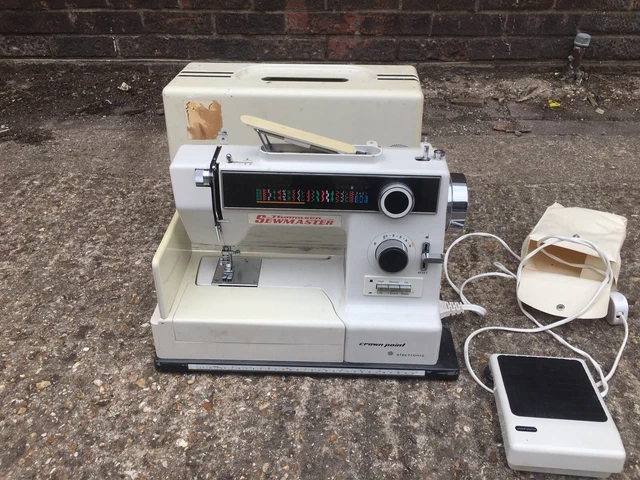 CROWN POINT SANWA sza-745fee sewing machine £80.00 - PicClick UK