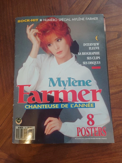 MAGAZINE ROCK-HIT SPÉCIAL Mylène Farmer 1989 Il Manque Un Poster Très Bon état EUR 3,00 ...