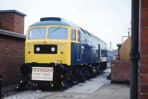 ORIGINAL COLOUR SLIDE of ex works 47491 BR class 47 diesel loco £3.50 ...