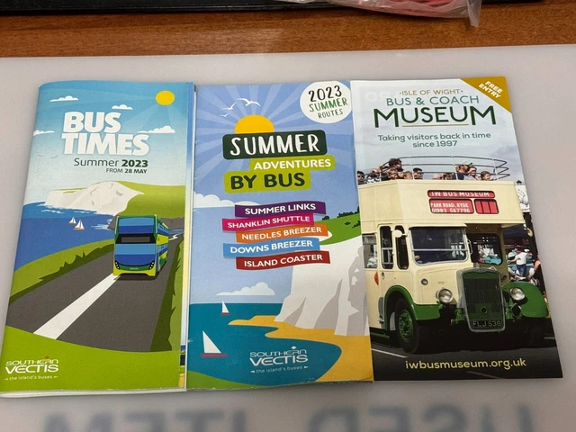 Southern Vectis Bus Timetables FOR SALE! - PicClick UK