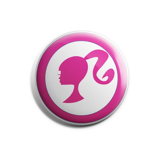 BARBIE BADGE | Barbie Silhouette | Barbie Button Badges Custom Pins £2.99 - PicClick UK