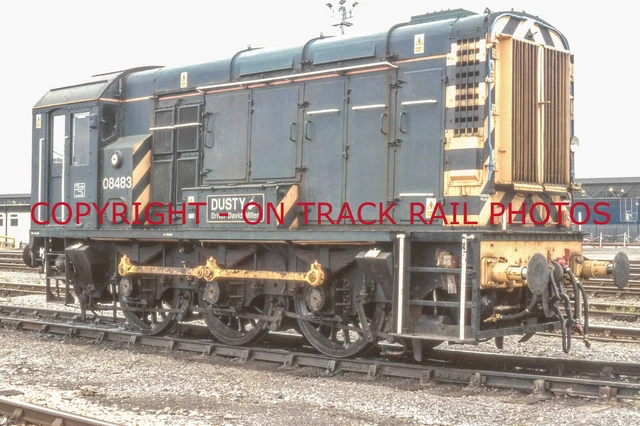 UK RAILWAY PHOTOGRAPH Of Class 08 Shunter 08483. Rm08-685 £1.70 ...