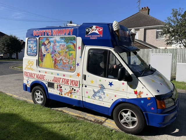 2000 FORD TRANSIT Ice Cream Van Full Cowl £17,000.00 - PicClick UK