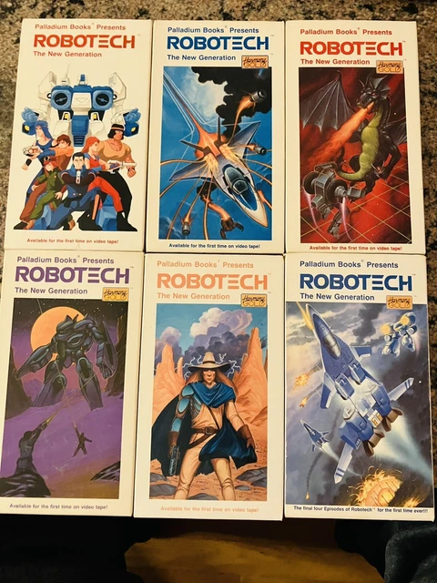 ROBOTECH THE NEW Generation (VHS) Volumes 1, 4-8 £28.07 - PicClick UK