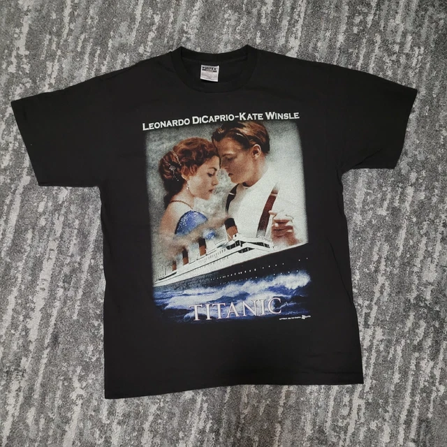 Titanic Leonardo Dicaprio Movie Promo Double Sided Single Stitch Size Men Xl 7000 Picclick Ca 